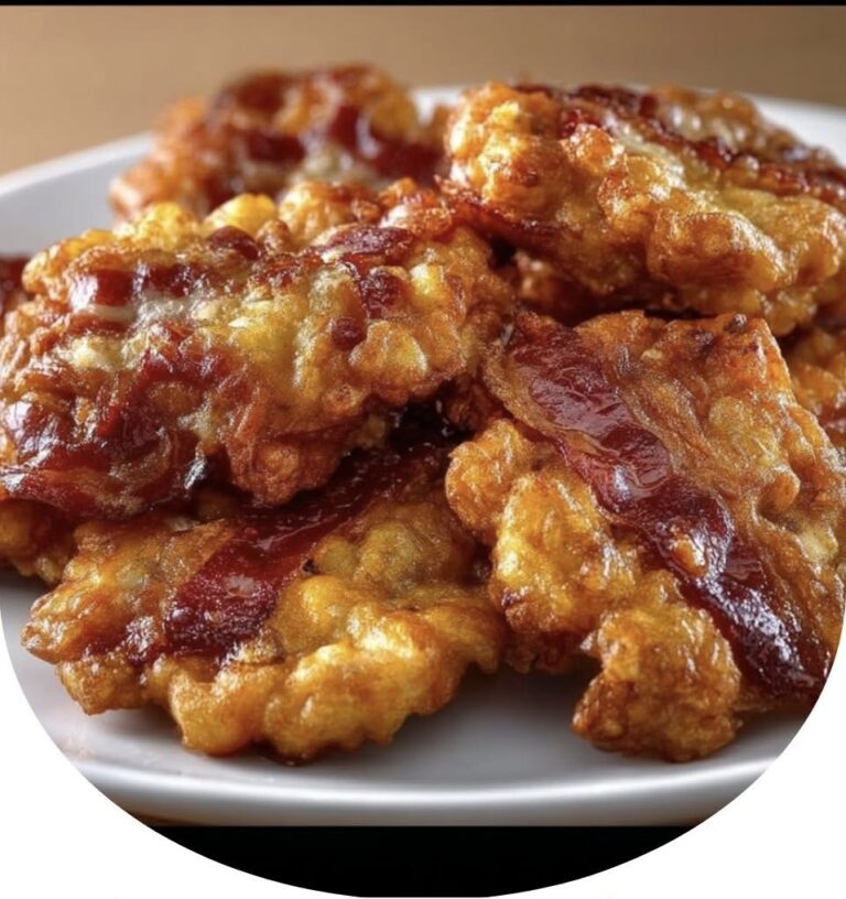 Crispy Bacon Fritters – Grandma Baking Recipes